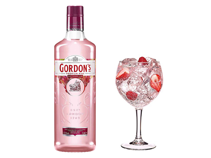 Gin con un toque de color