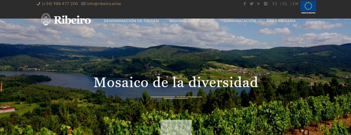 Ribeiro estrena nuevo sitio web