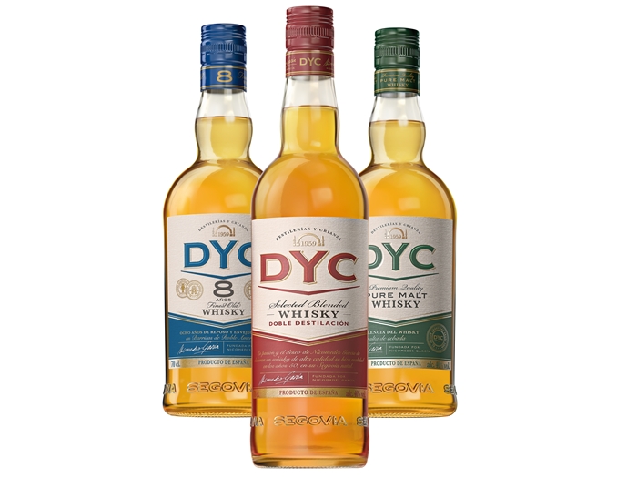 El whisky español DYC presenta su nueva imagen
