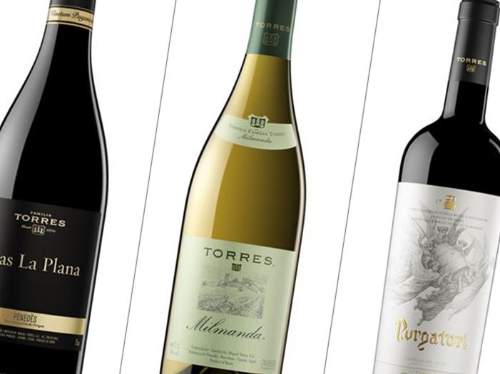 3 joyas vitivinícolas de la Familia Torres