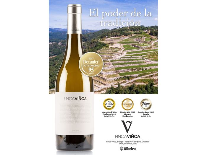 El Finca Viñoa 2016 alcanza la categoría de excepcional en Decanter