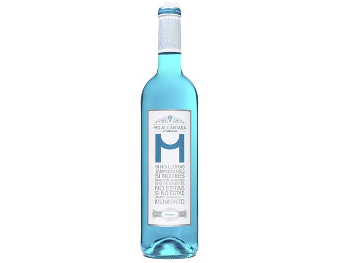 El vino azul ecológico español que conquista Italia