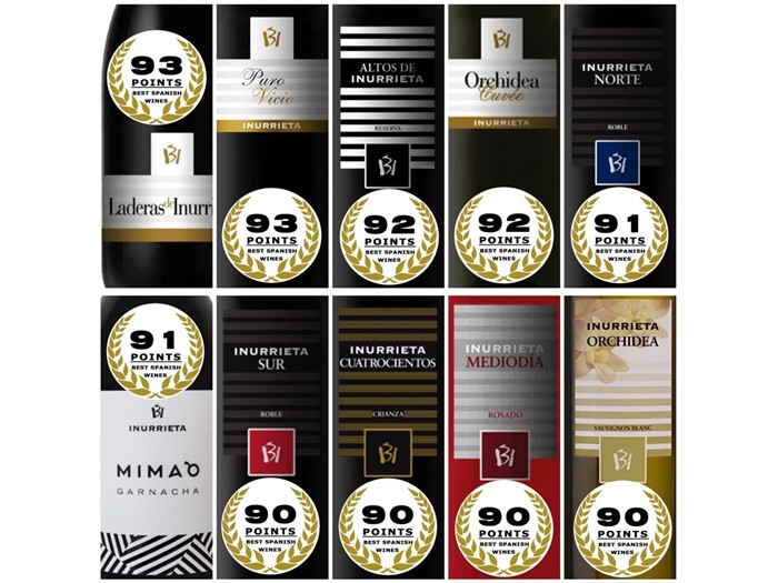 Diez vinos de Bodega Inurrieta obtienen más de 90 puntos en la ...