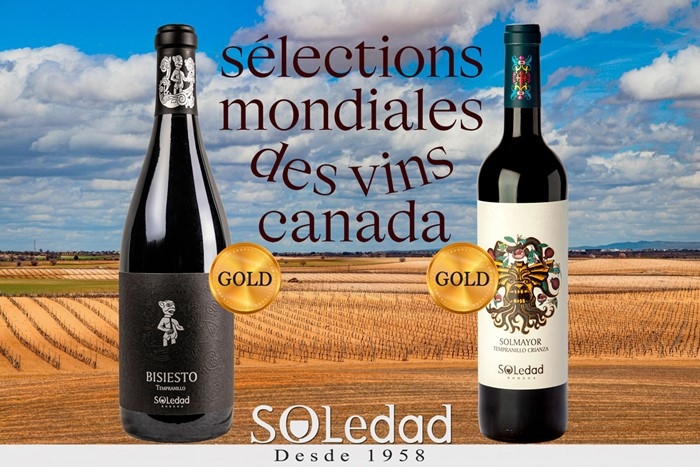 Canadá y Bruselas premian los vinos de crianza de Bodega Soledad