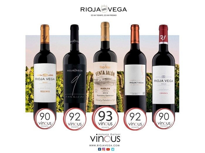 Rioja Vega Venta Jalon 93 puntos Vinous