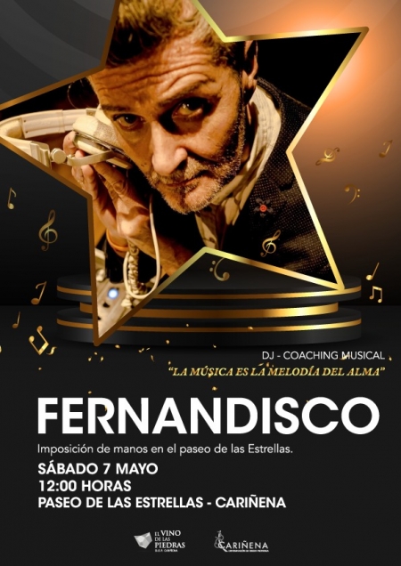 Fernandisco se suma al paseo de las estrellas de Cariñena