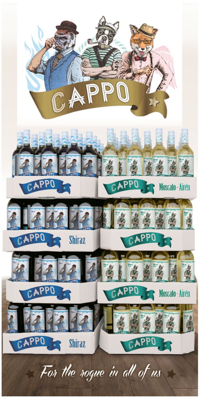 Vino CAPPO premio CLAP a la excelencia en diseño