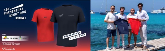 La 15K Formentera Night, presenta las camisetas oficiales para su ...