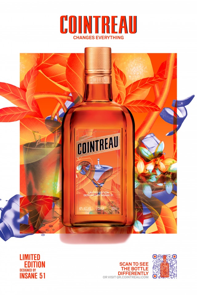 Cointreau lanza una edición limitada con el artista Insane 51 para ...