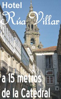 A 15 mt. de la Catedral de Santiago: Hotel Gastronómico Rúa Villar